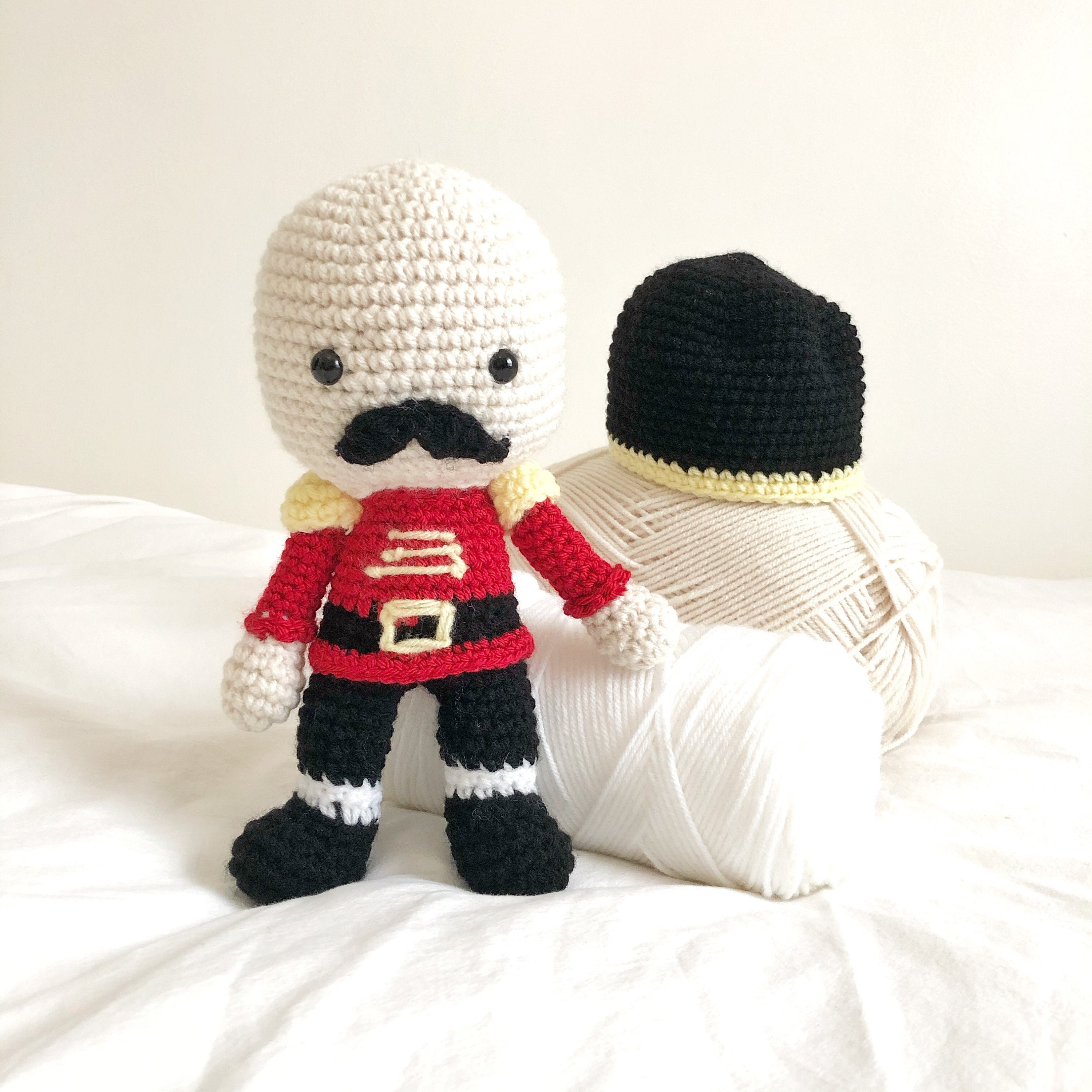 Nutcracker Soldier, Handmade Nutcracker Knit, Holiday Gift, Baby Gift ...