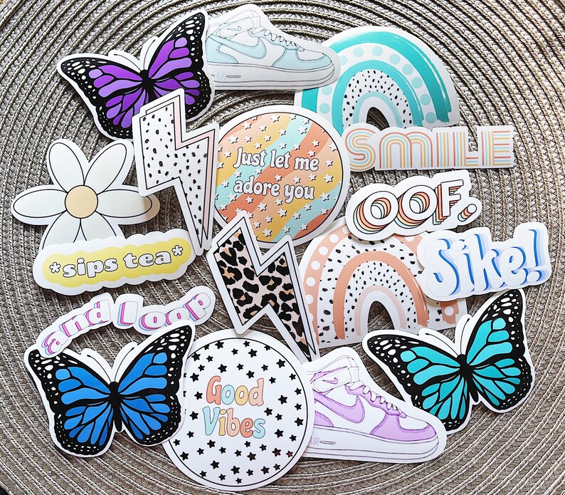 Pick Your Own Custom Sticker Pack Sticker Bundle Glossy - Etsy