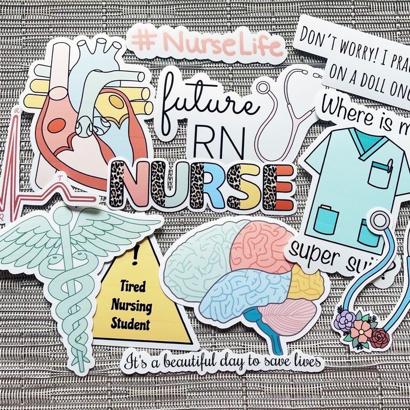 Nursing School Decal - Etsy