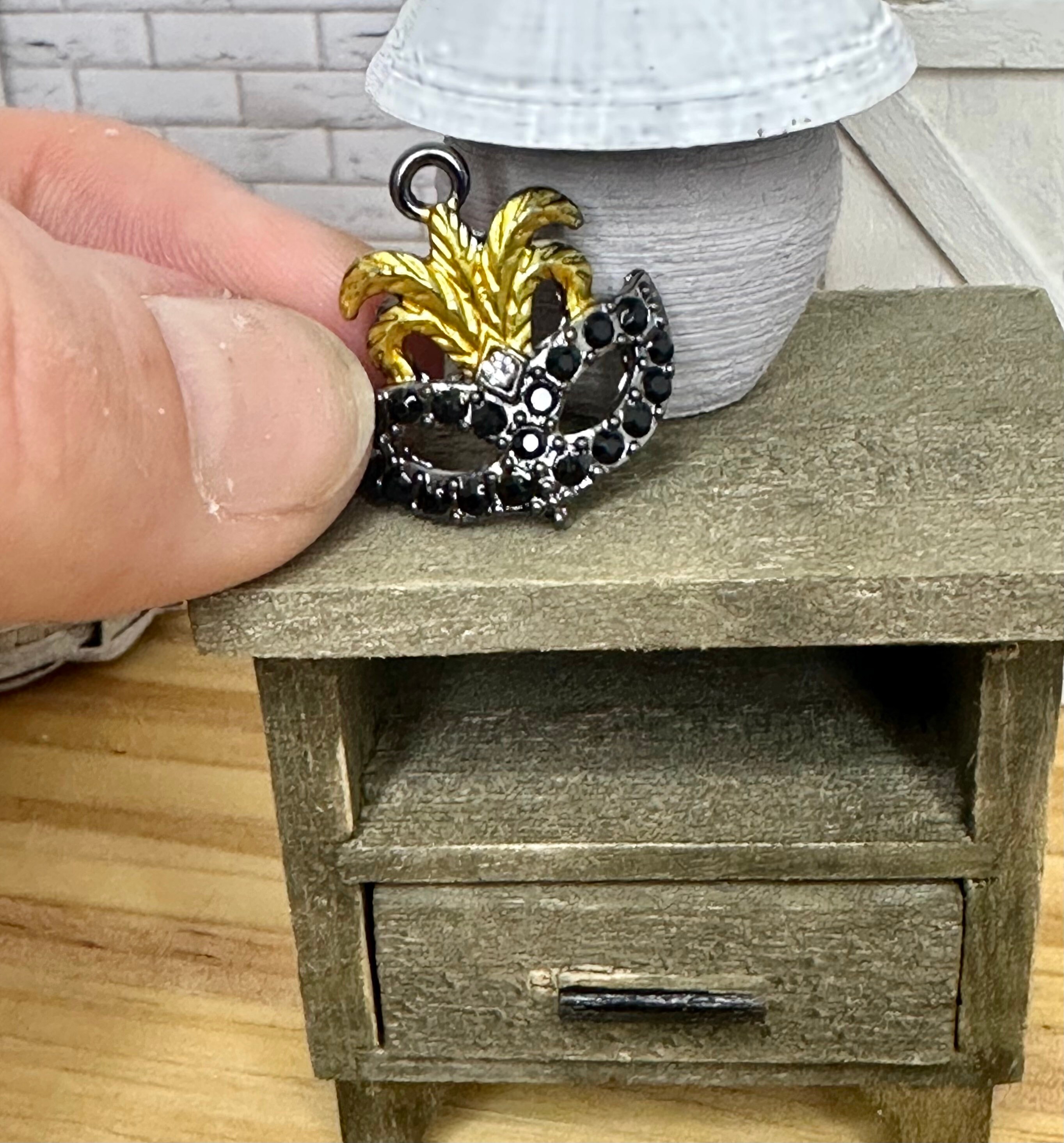 Miniature Dollhouse Masquerade Mask Dollhouse Mask Mask - Etsy