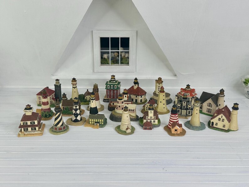 Miniature Lighthouses, Lenox Thimble Lighthouses, Sold Individually, as ...
