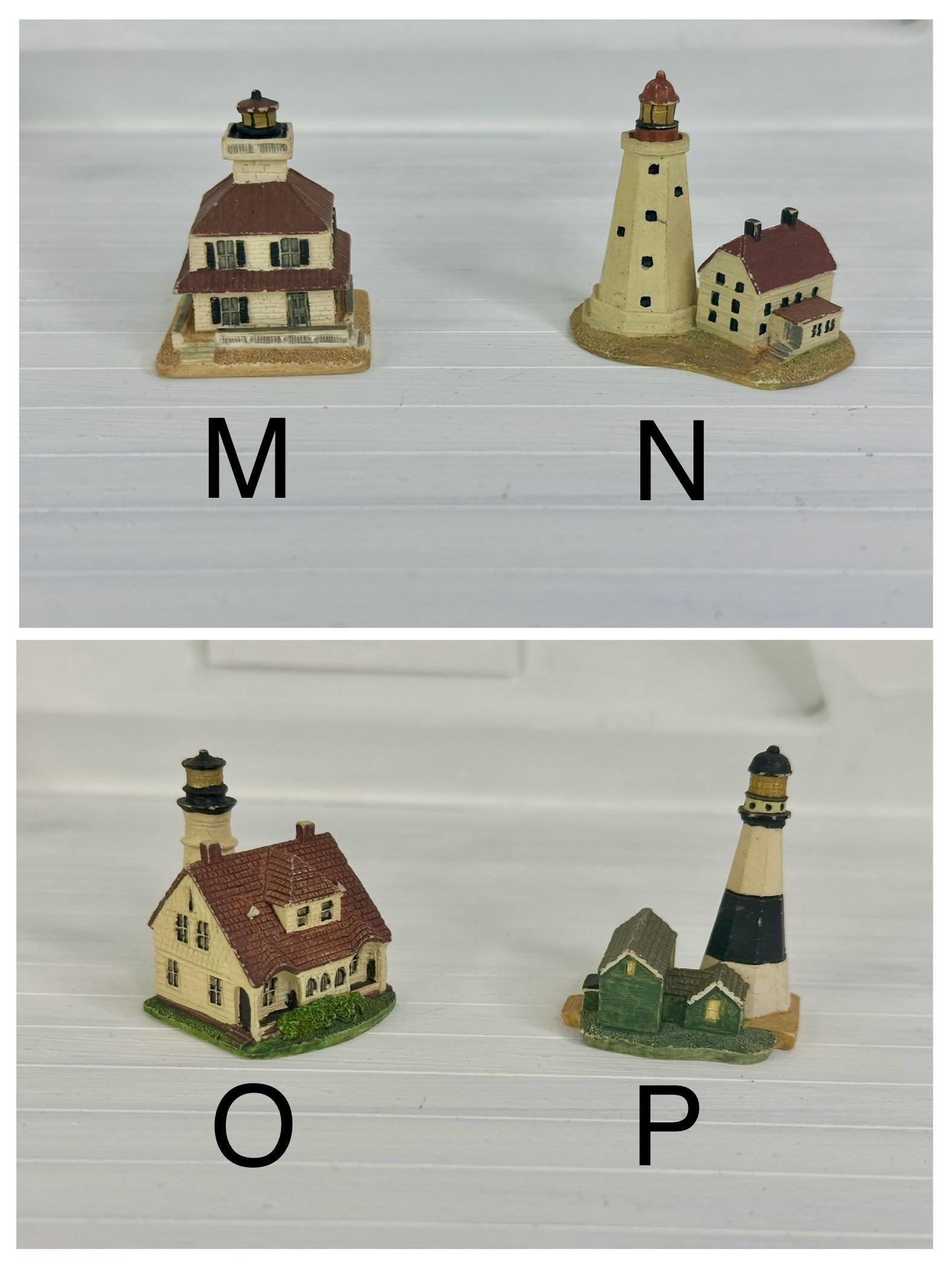 Miniature Lighthouses, Lenox Thimble Lighthouses, Sold Individually, as ...