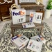 Miniature Dollhouse Mailing Packages, Scale 1:12, Miniature Boxes ...