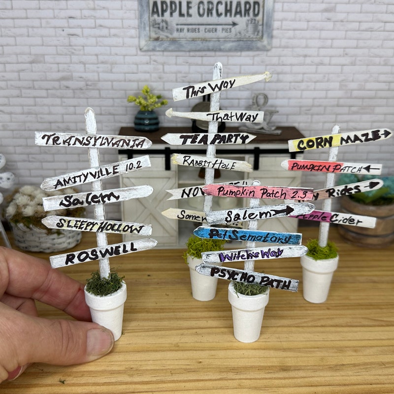 Dollhouse Sign - Etsy