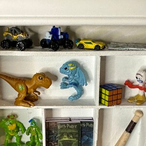 Miniature Kids Toy Room Display, Shadow Box, Mini Toy Diorama Room Box ...