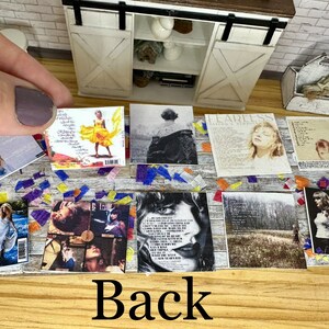 Miniature Dollhouse or Scrapbook Album Covers, Shadow Box Accessories ...