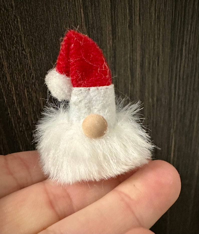 Miniature Dollhouse Christmas Gnomes/santa Gnomes, Christmas Miniatures ...