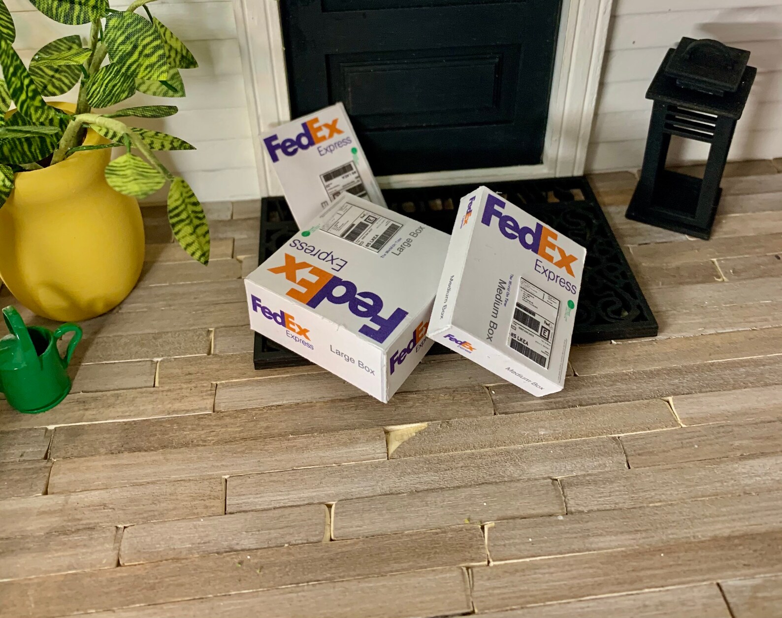 Miniature Dollhouse Mailing Packages Scale 1:12 Miniature - Etsy