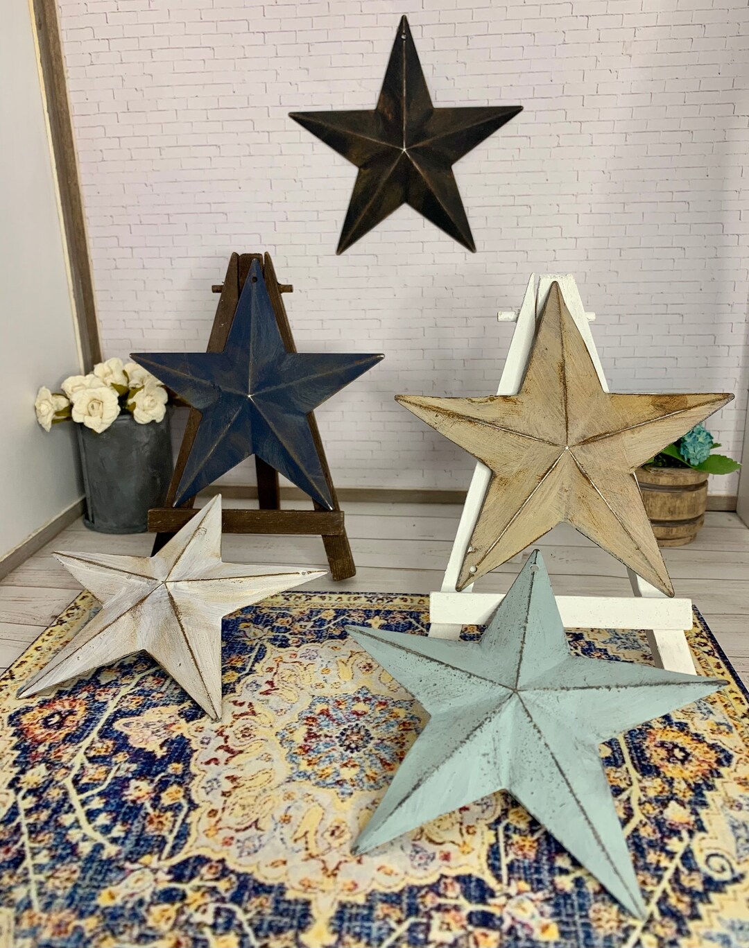 Miniature Doll House Barn Star, Farmhouse Star, Texas Star - Etsy