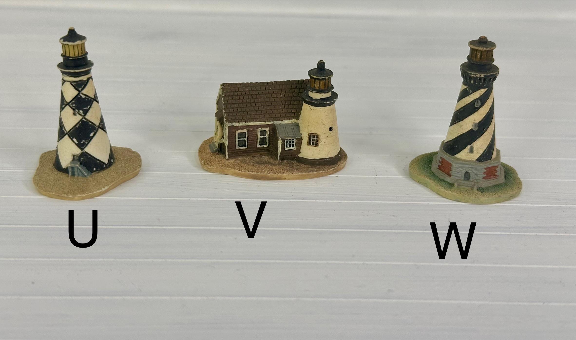 Miniature Lighthouses, Lenox Thimble Lighthouses, Sold Individually, as ...