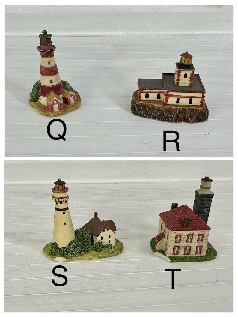 Miniature Lighthouses, Lenox Thimble Lighthouses, Sold Individually, as ...