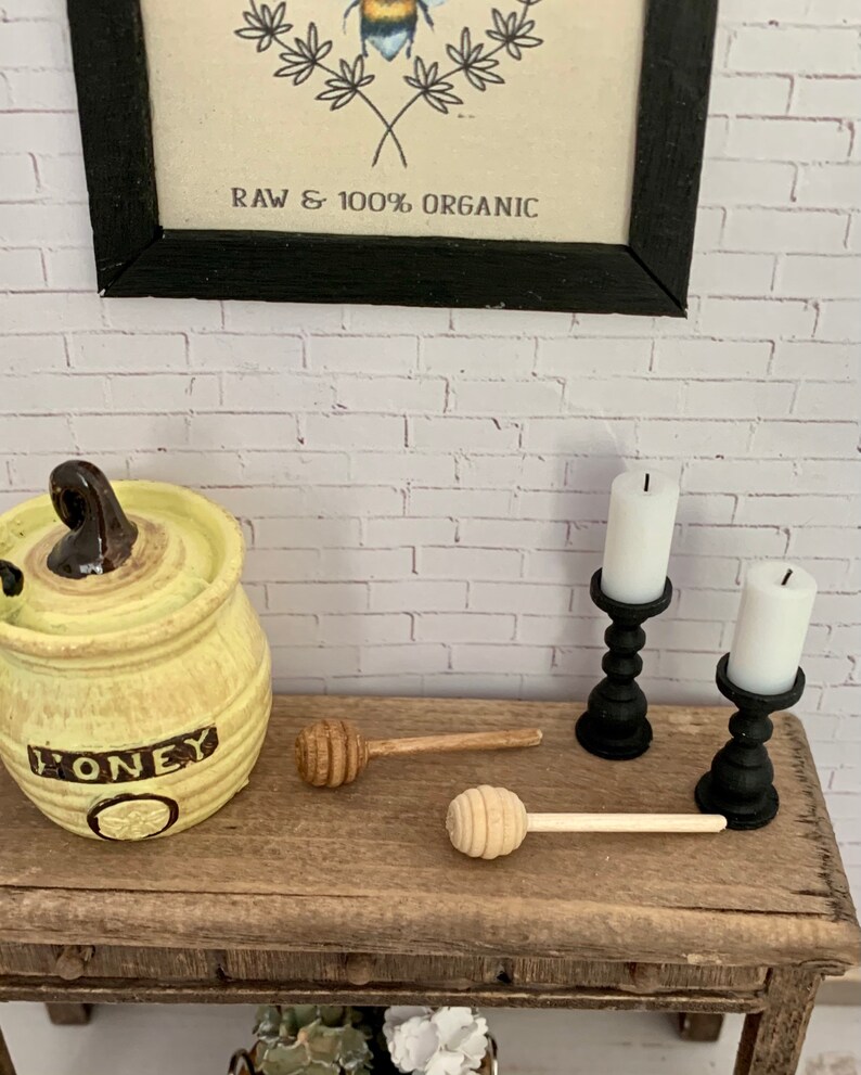 Miniature Dollhouse Honey Dipper Utensil Scale 1:12 - Etsy