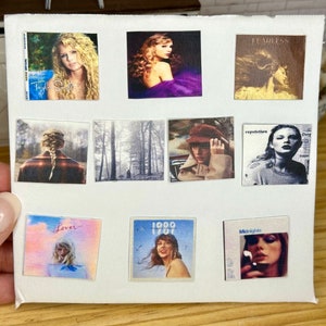 Miniature Dollhouse or Scrapbook Album Covers, Shadow Box Accessories ...