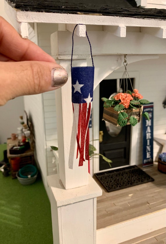 Miniature Dollhouse Wind Sock Dollhouse Accessory for Summer - Etsy