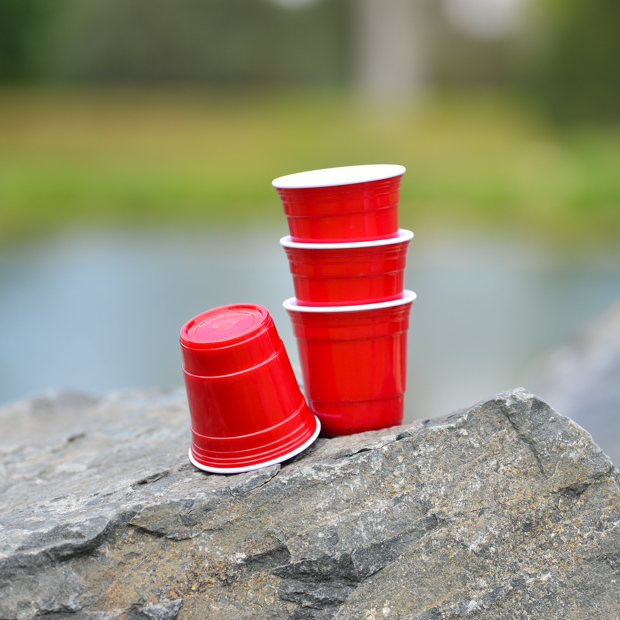 Reusable 5 Oz Red Shot Cups - Extra Sturdy, Dishwasher Safe & Eco ...