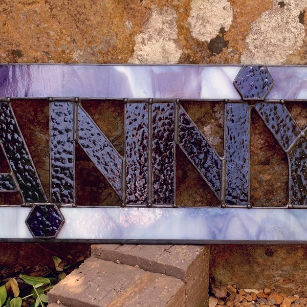 Stained Glass Patterns Letters - Etsy