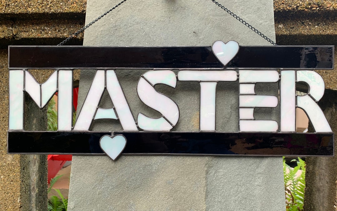 Custom Names in Stained Glass - Etsy