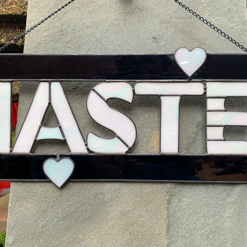 Stained Glass Letters - Etsy