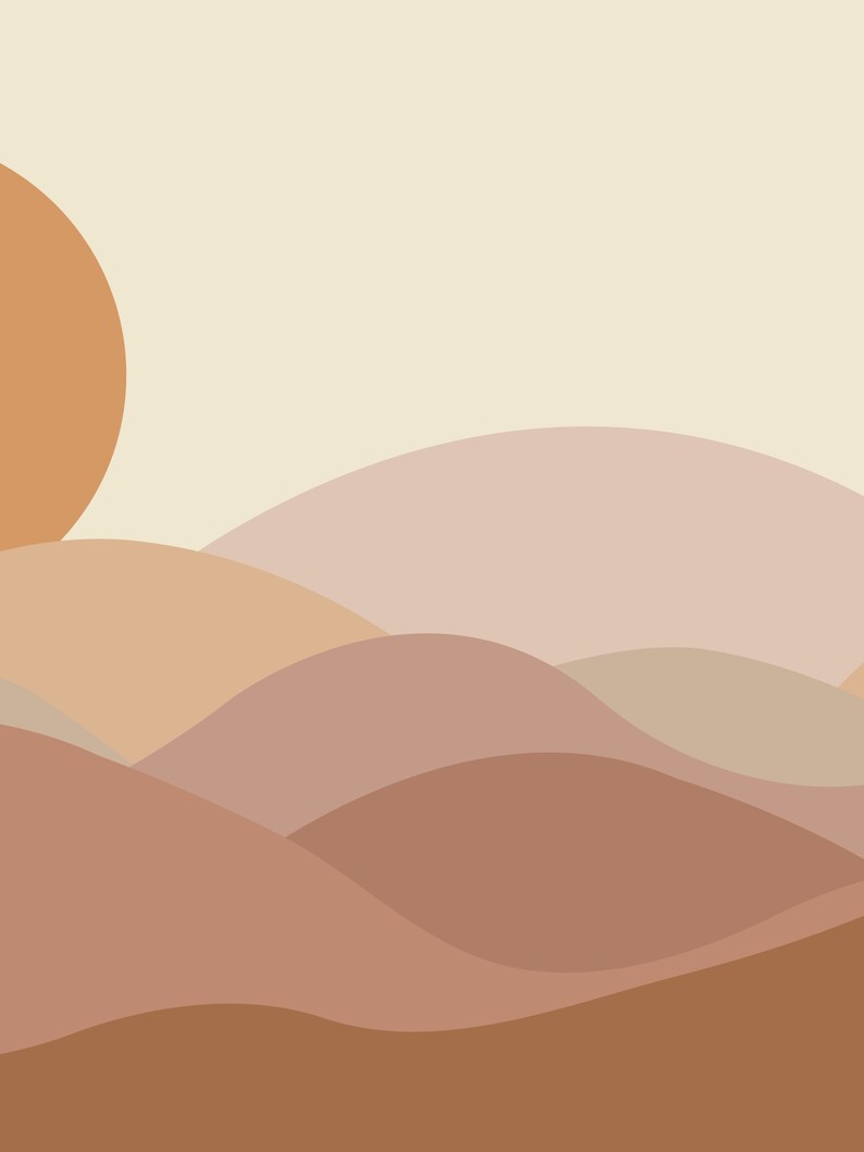 Desert Sunset Prints - Etsy