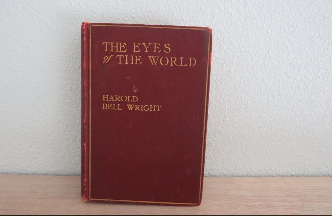 The Eyes of the World | Harold Bell Wright | Vintage 1914 - Etsy