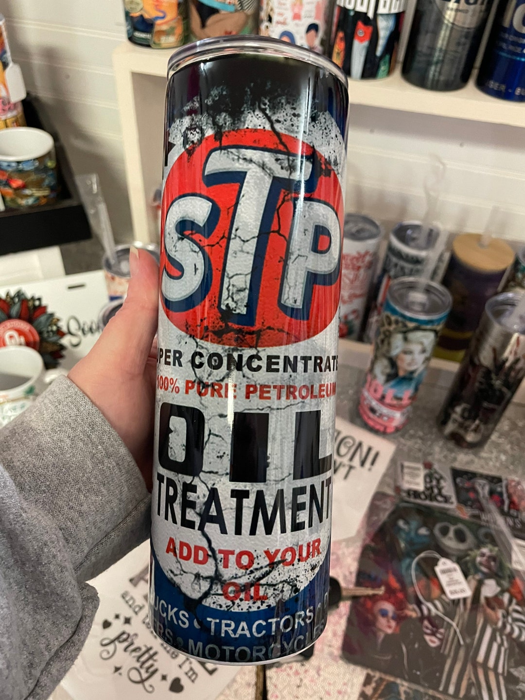 STP Oil 30 Oz Tumbler - Etsy