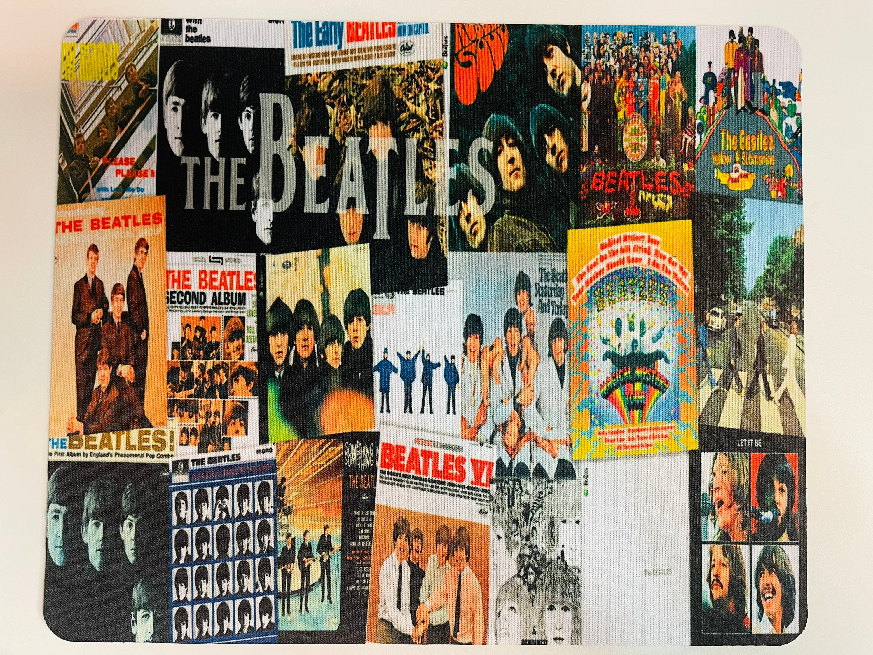 Beatles Collage Mousepad: 9x8 Novelty Gift - Etsy
