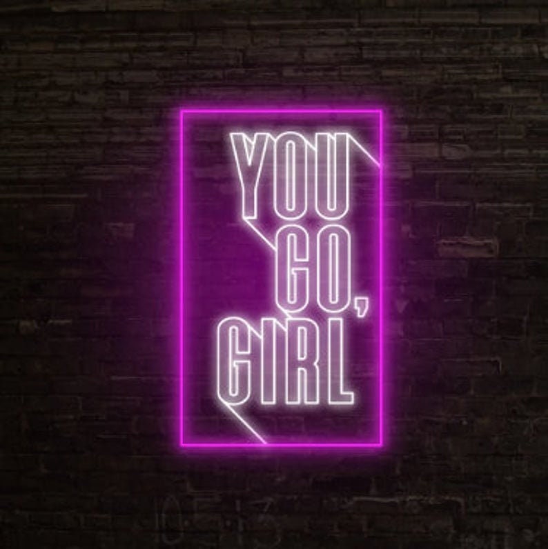 Girl neon sign Girl neon light signGirl power Led neon sign | Etsy