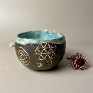 Handmade Ceramic Newgrange Inspired Carved Ritual Cups - Etsy