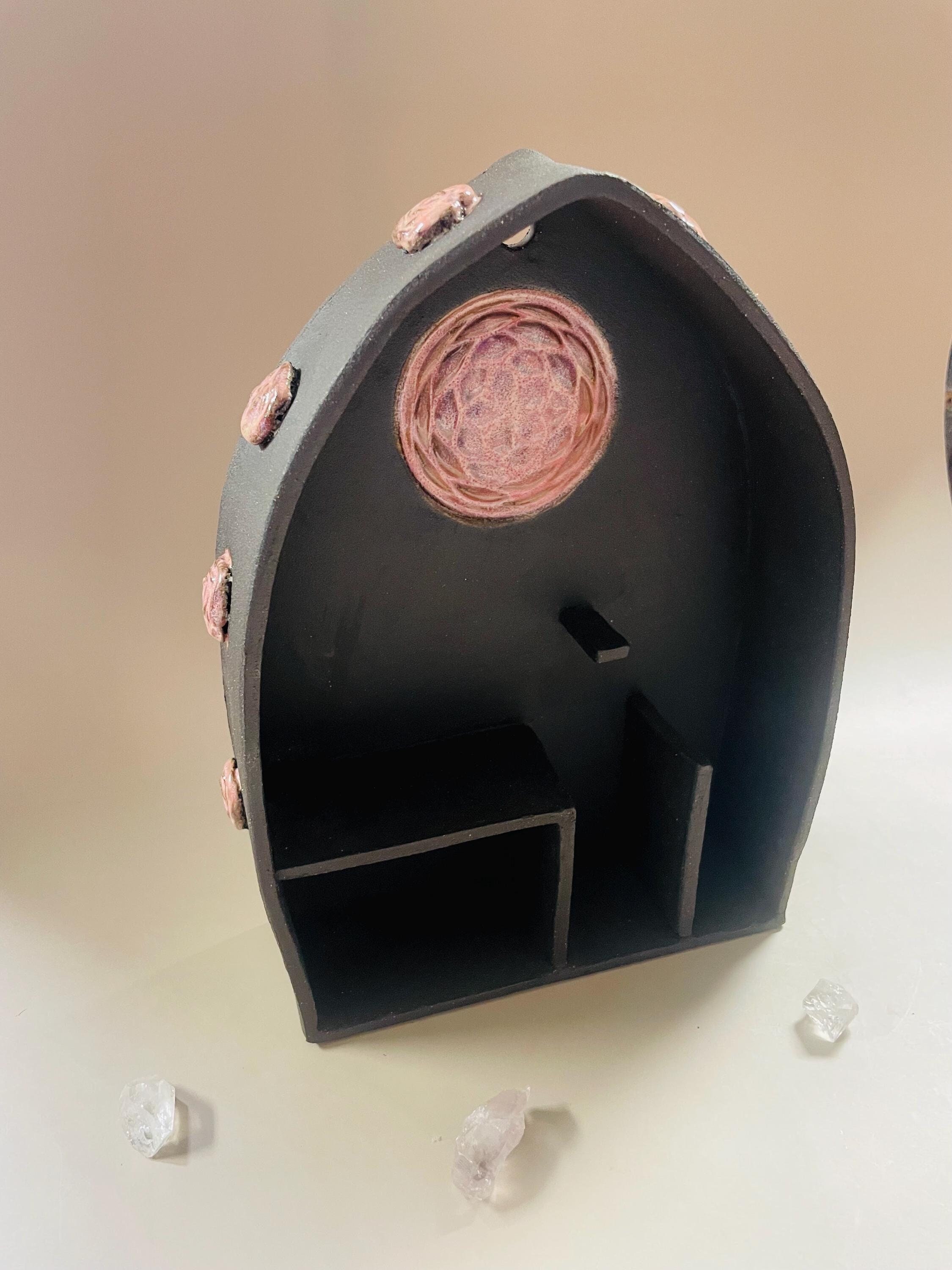 Handmade Ceramic Venus Starpoint Rose Divine Feminine Shelf Altar - Etsy