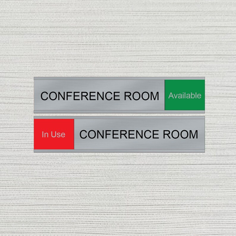 Conference Room Slider Sign - Etsy