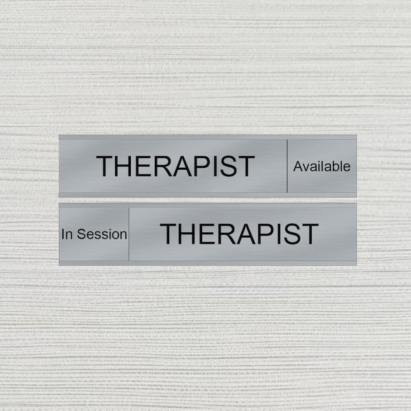 Therapist Door Sign - Etsy