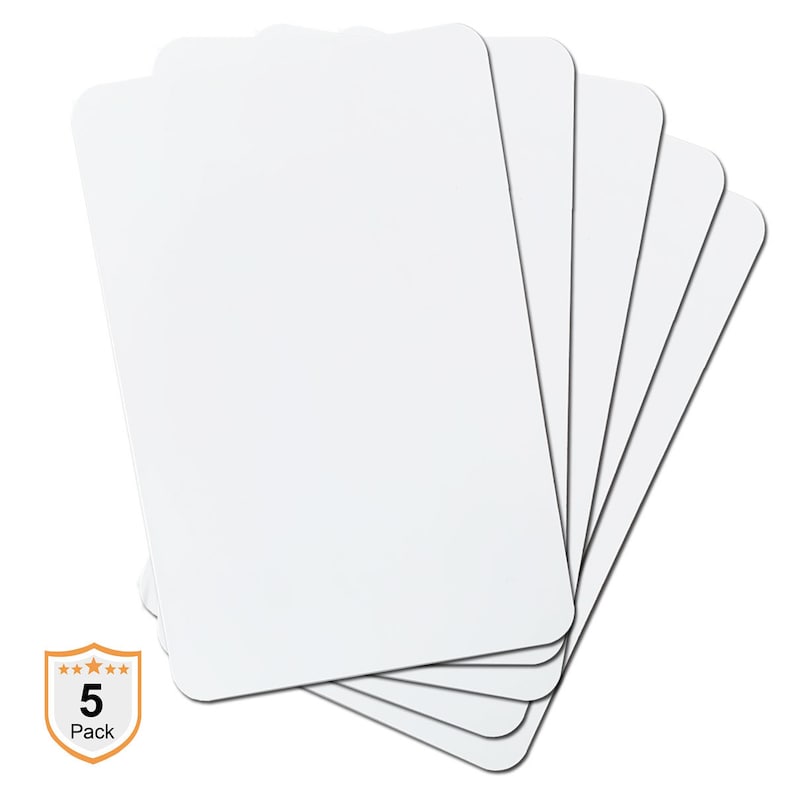 White PVC Blanks for Custom Signage, 5 Pack - Etsy
