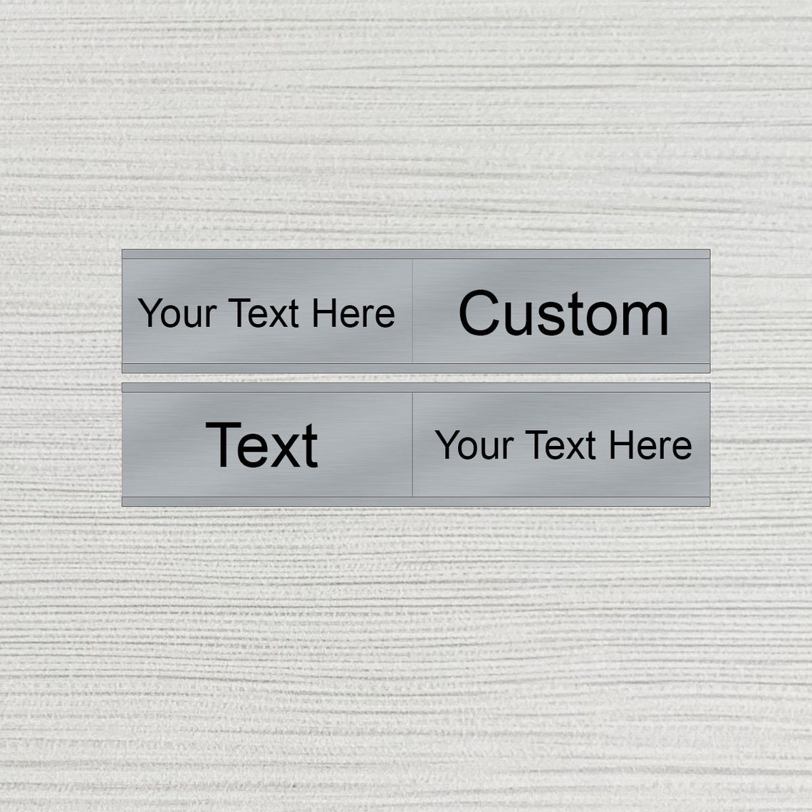 Custom Slider Nameplate Sign - Etsy