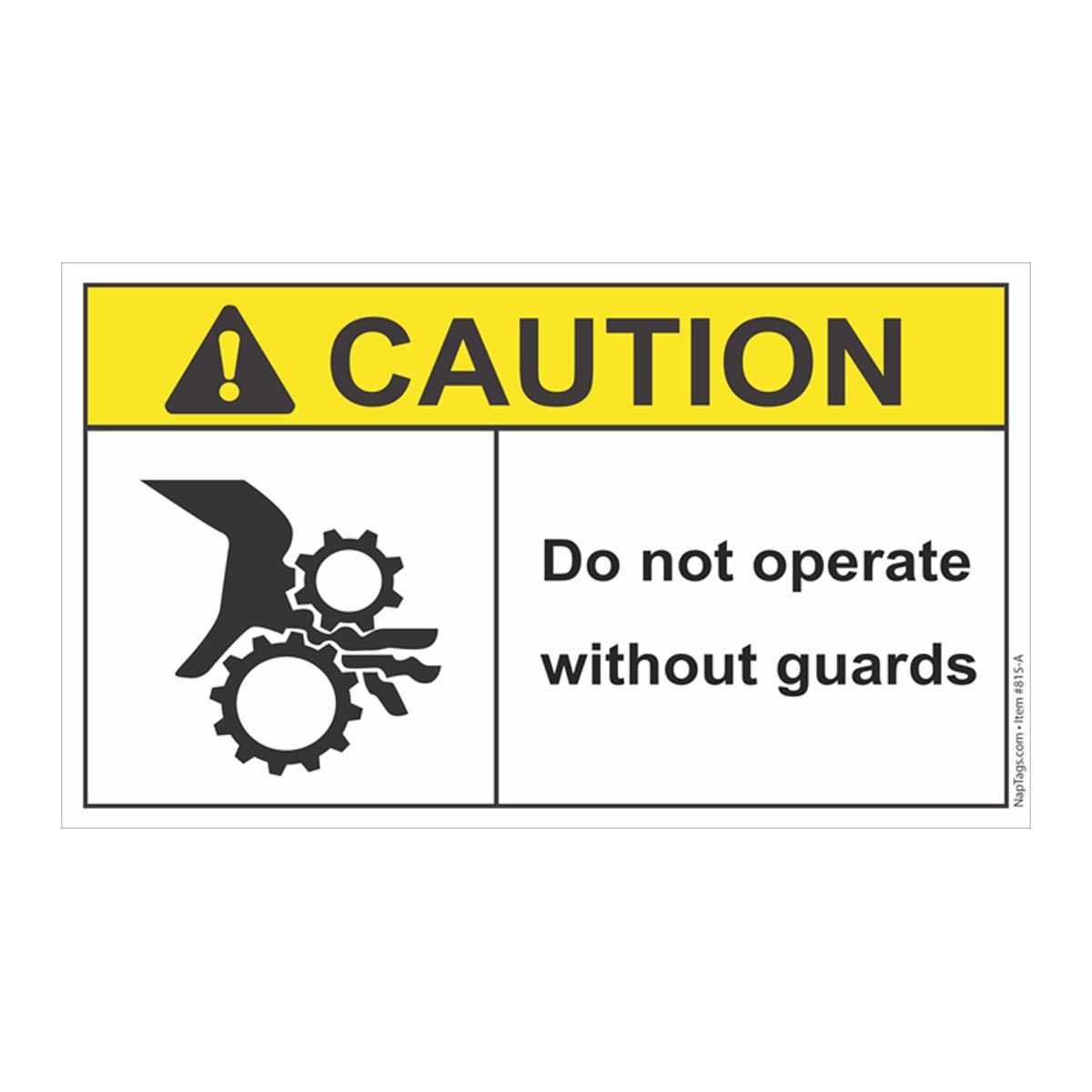 Vinyl Safety Decal Signs, 5-packs - Etsy