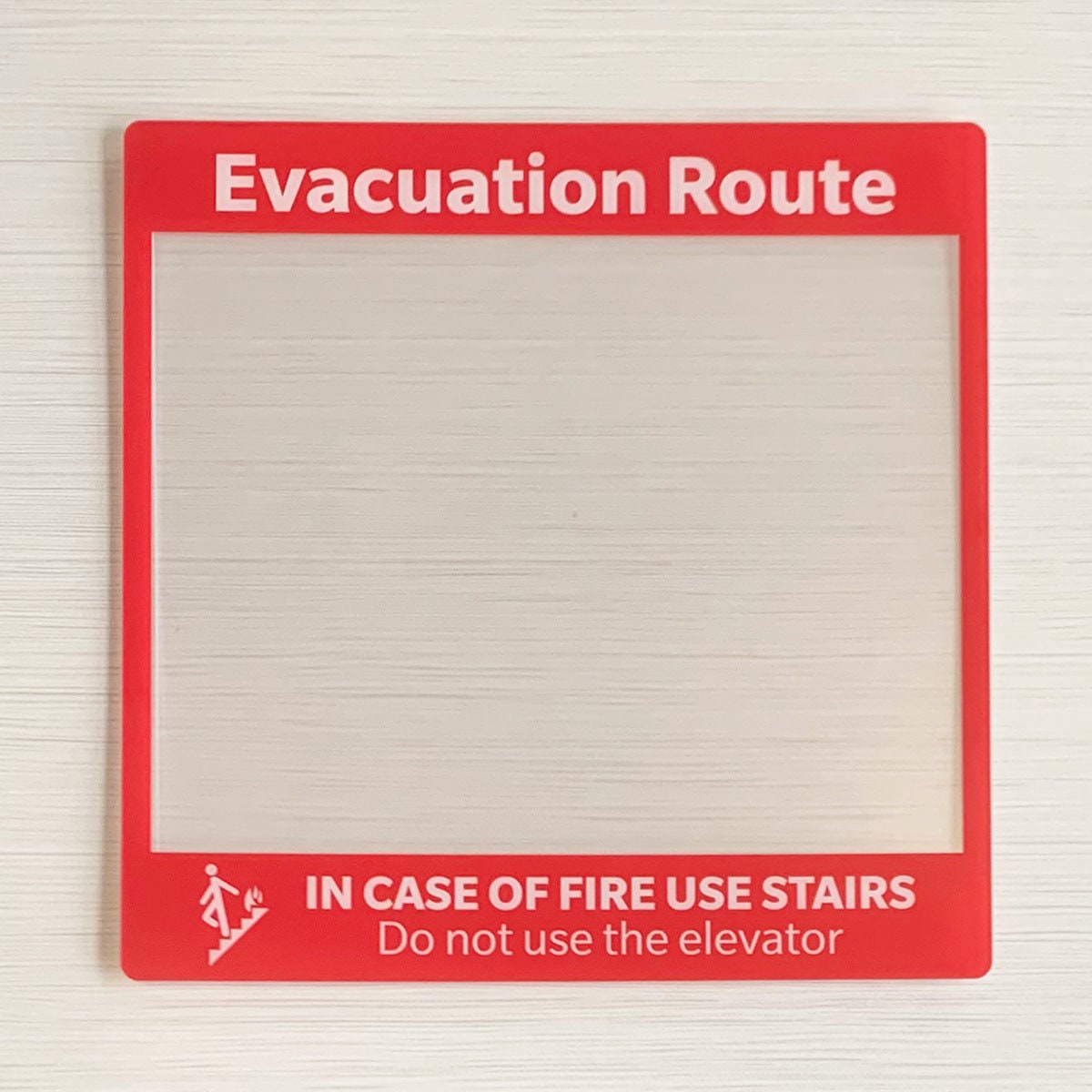 Evacuation Route Map Holder - Etsy