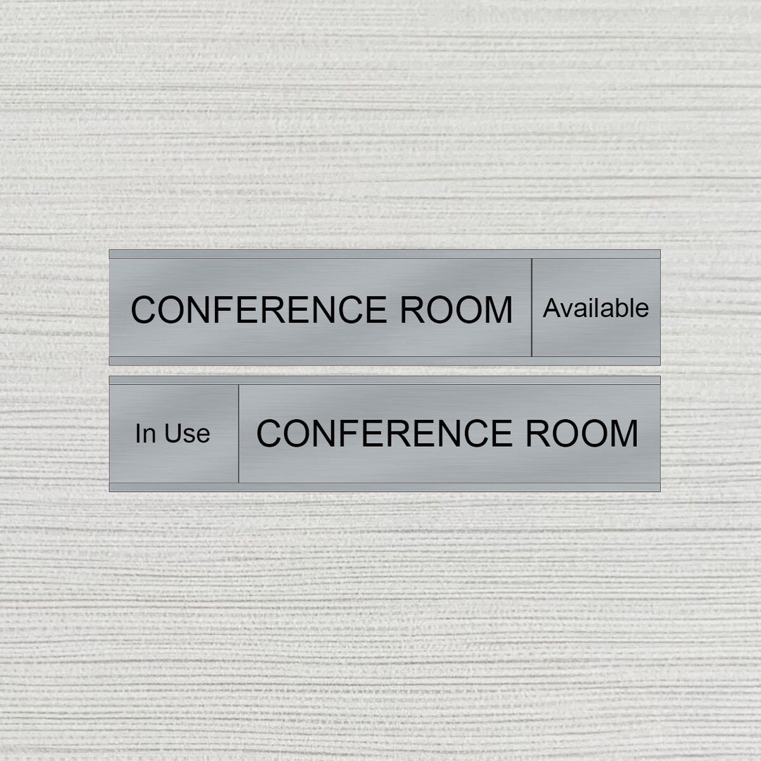 Conference Room Slider Sign - Etsy