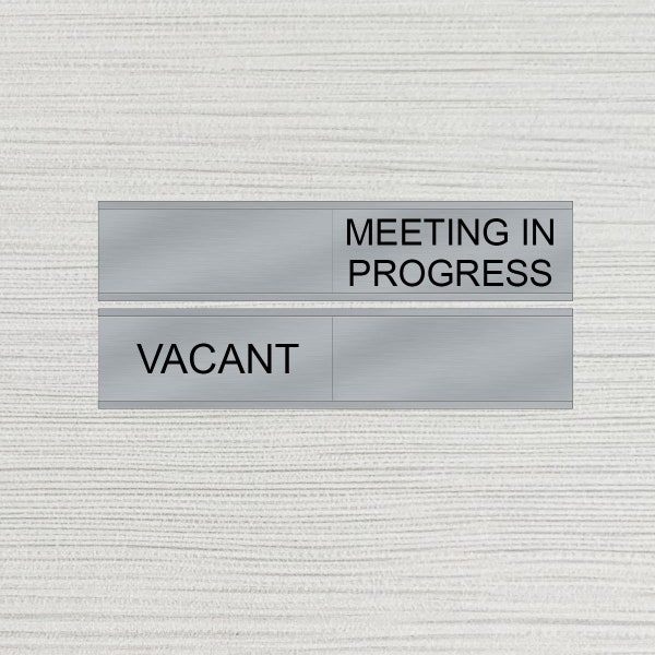 Meeting in Progress Sign - Etsy UK