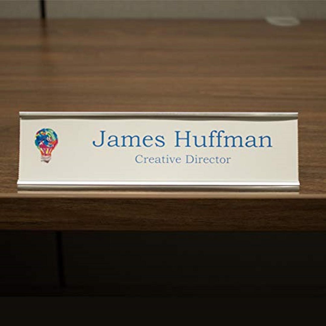 Perforated Paper Nameplate Inserts: Office Sign Paper (pack of 20) - Etsy