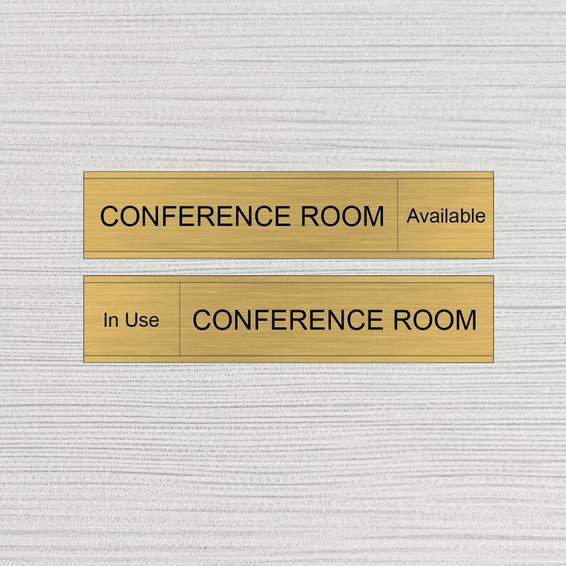 Conference Room Slider Sign - Etsy
