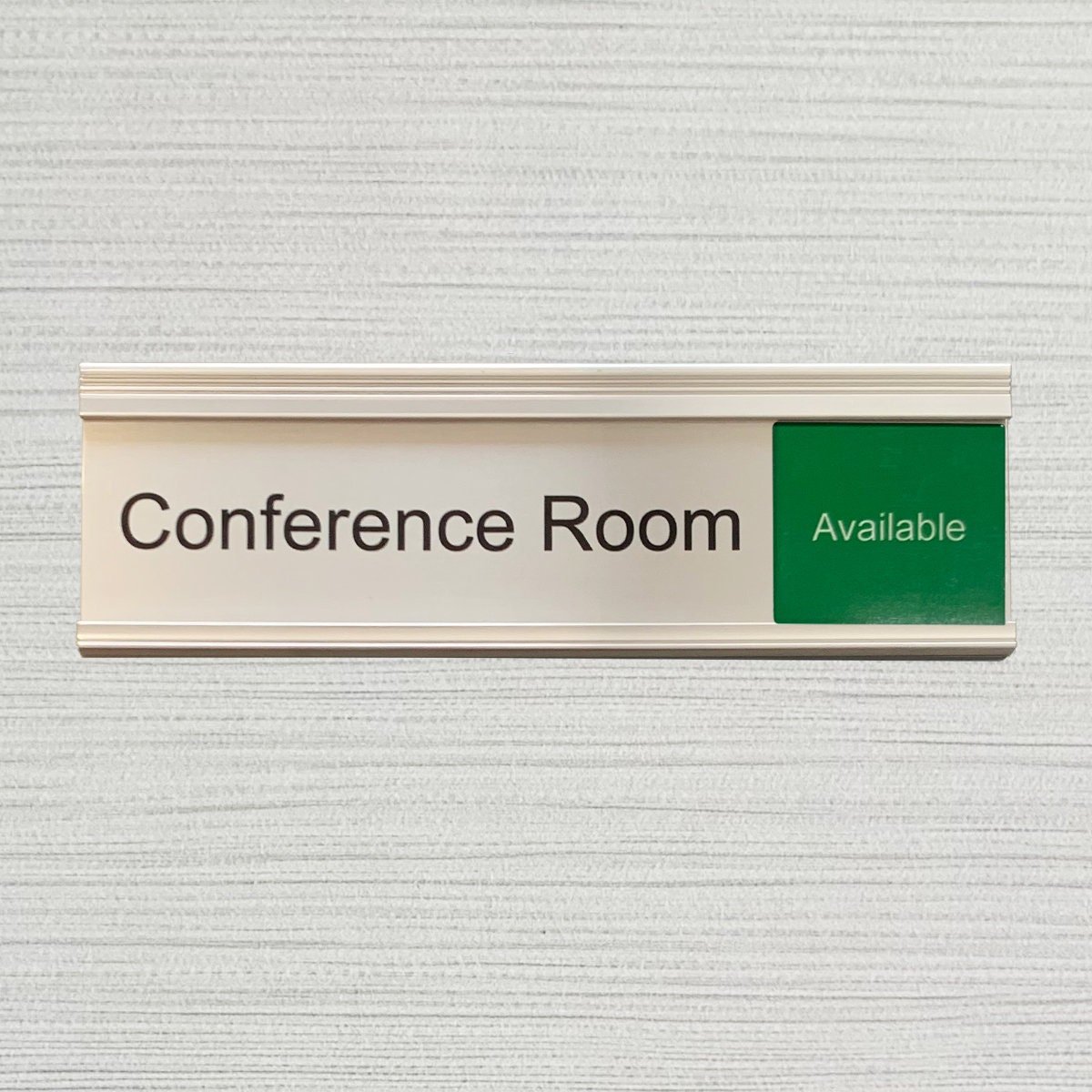 Modern Conference Room Slider Sign - Etsy