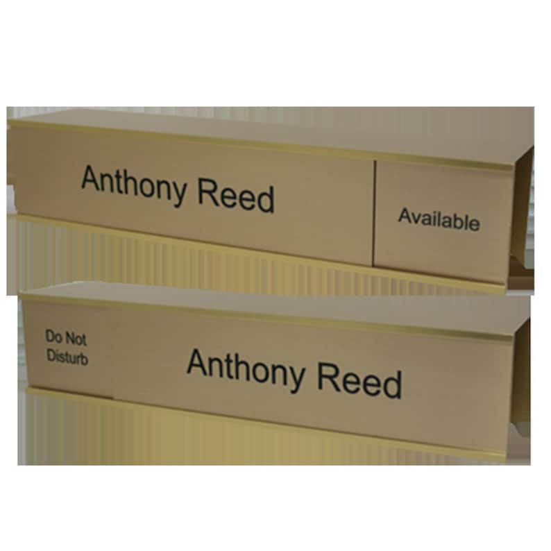 Custom Cubicle Slider Name Plate Signs - Etsy