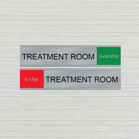 Treatment Room Slider Sign - Etsy