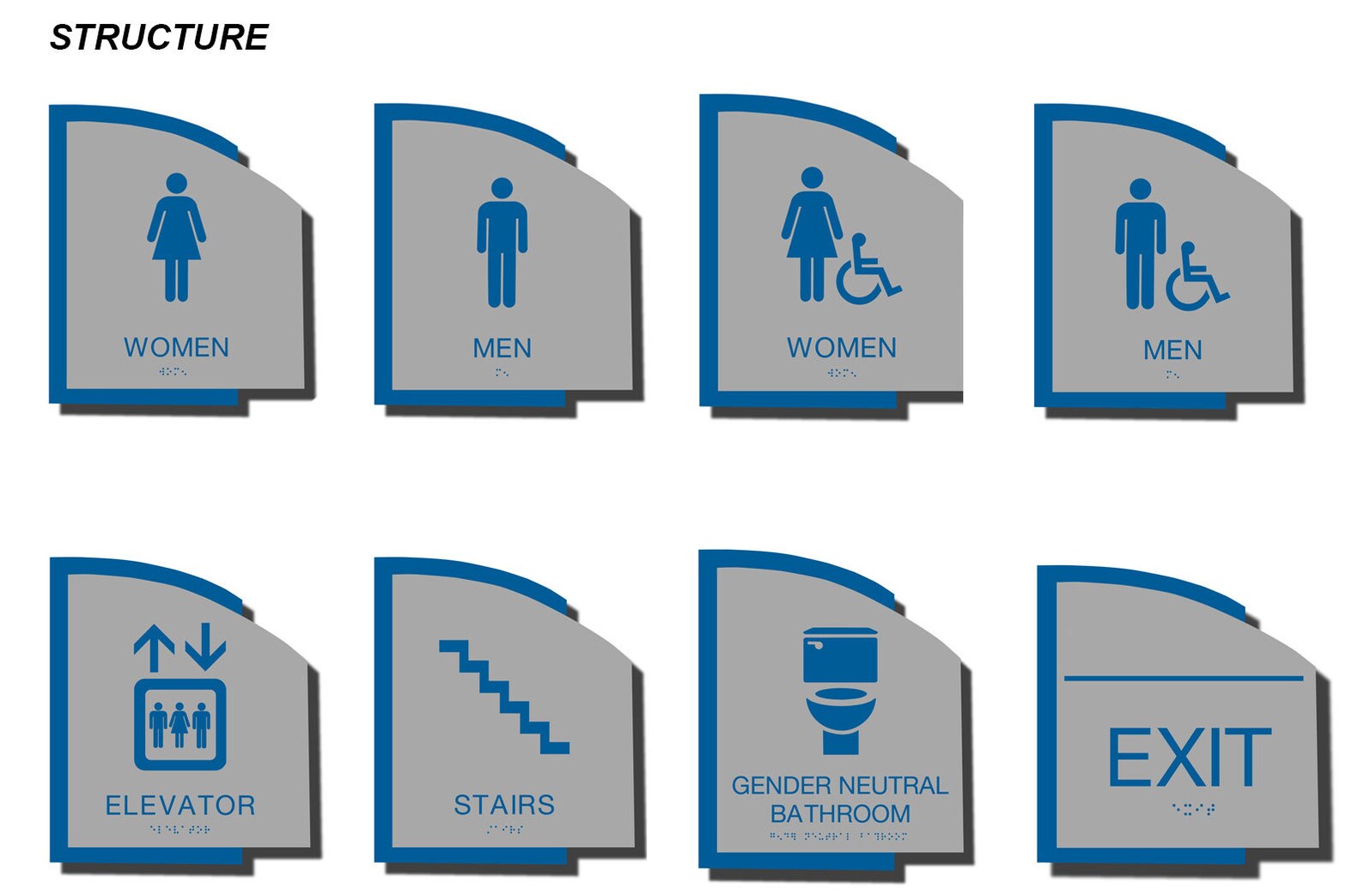 ADA Compliant Braille Signs - Etsy