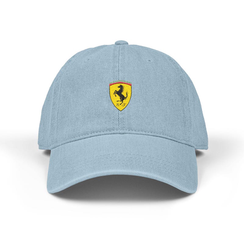 Ferrari Shirt Embroidered - Etsy