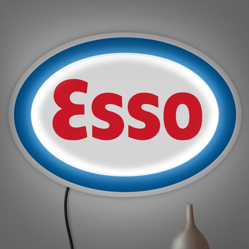 Illuminated Logo Sign - Etsy