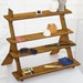 Wood Paint Bottle Rack Organizer, Oil Paint Storage, Paint Holder Rack ...
