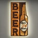 Beer Led Sign, Beer Neon Sign, Beer Open Sign, Bar Neon Sign, Beer ...
