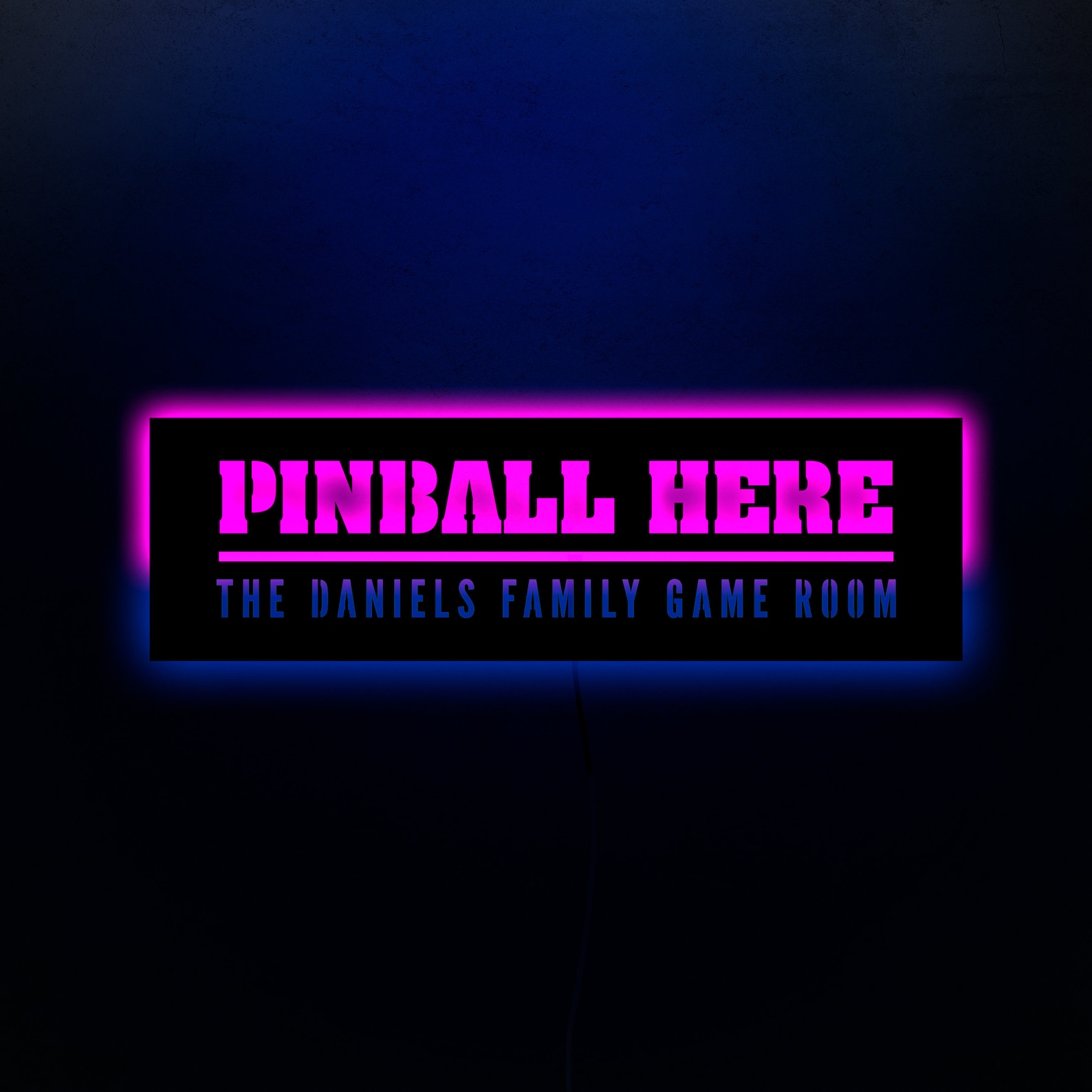 Pinball Neon Sign Pinball Led Sign Pinball Light Pinball - Etsy