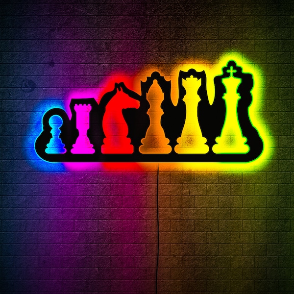 Chess Wall Decor - Etsy