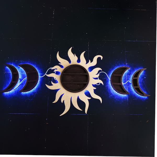 Moon Phase Shelf - Etsy